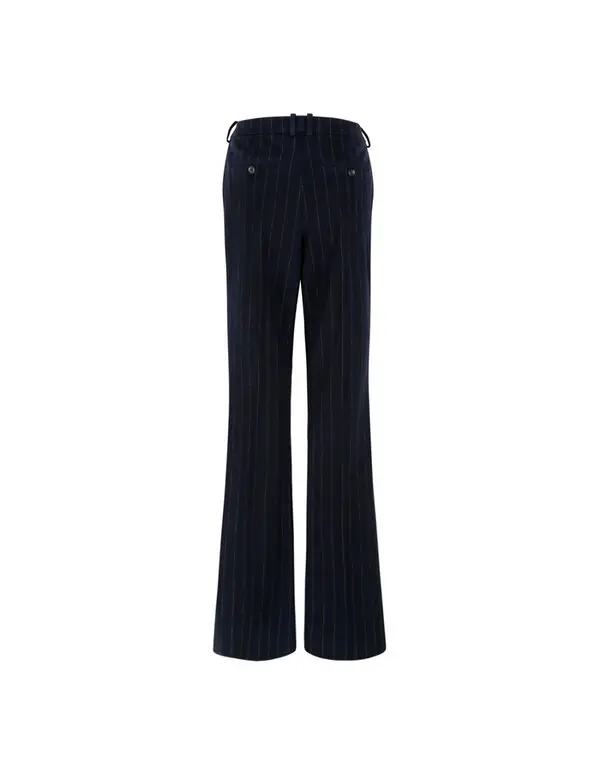 Saint Laurent Casual Trousers With Belt Loops