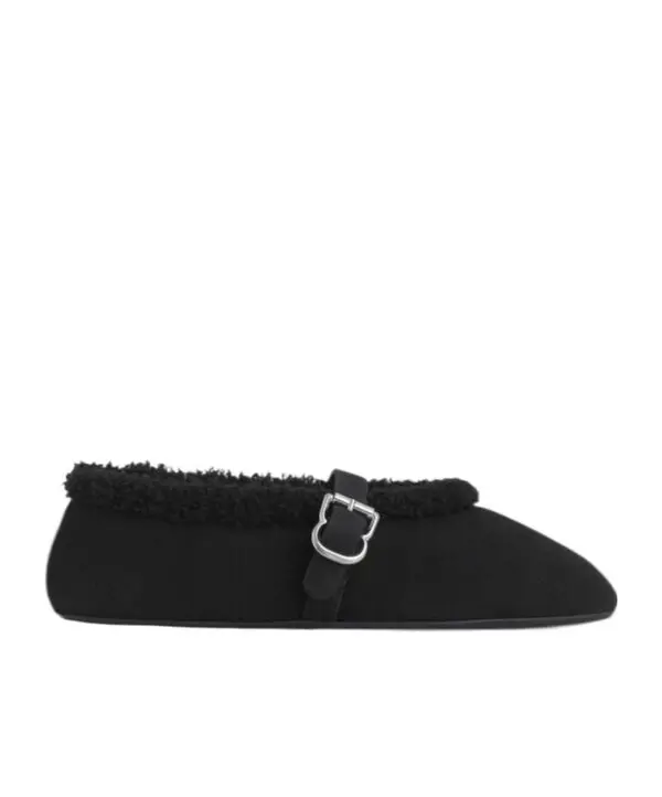 Alaïa Buckle-detail Ballet Flats - No