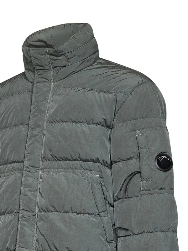 C.P. COMPANY Long-sleeved Quilted Cotton Coat
