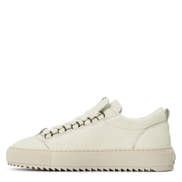 REPRESENT Grained Leather Thick Sole Low-top Sneakers