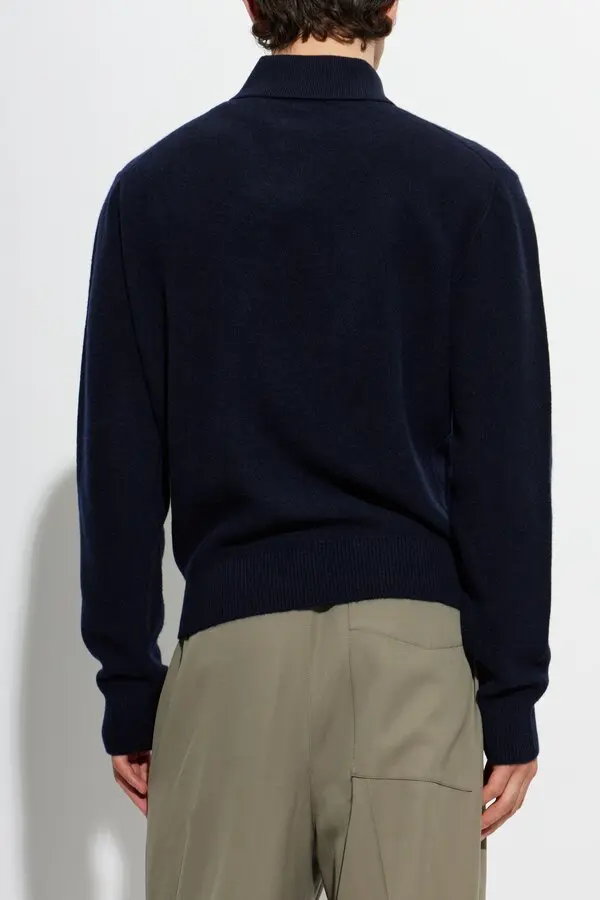 Bottega Veneta Long-sleeve Knitted Polo Shirt