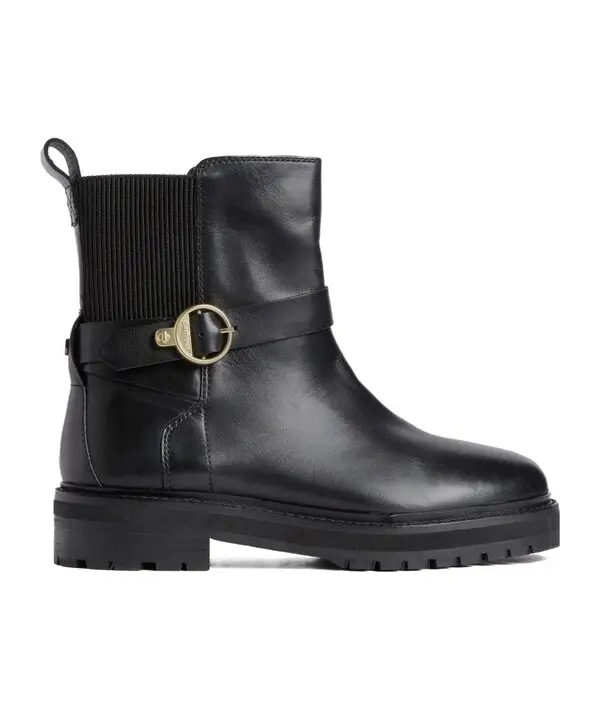 Barbour Leather Mid Calf Boot