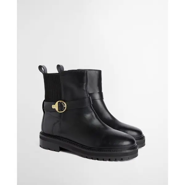 Barbour Leather Mid Calf Boot
