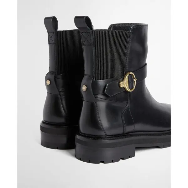 Barbour Leather Mid Calf Boot