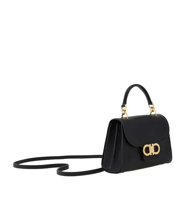 FERRAGAMO Top Handle Double Gancini