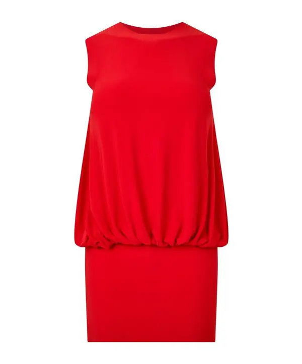Norma Kamali Sleeveless Mini Dress - Red