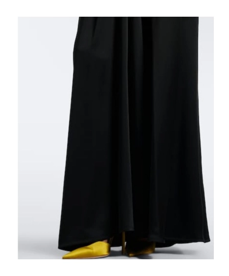 Victoria Beckham Draped Satin Gown
