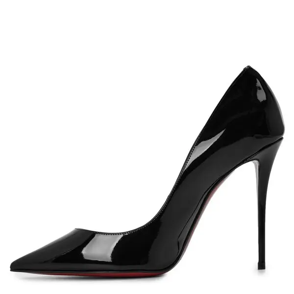 CHRISTIAN LOUBOUTIN Pointed Toe Patent Leather Stiletto Pumps