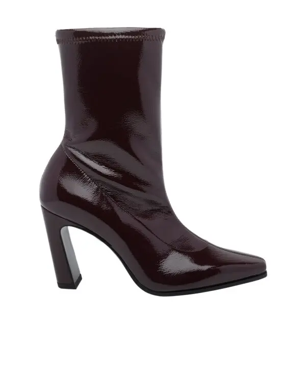STUART WEITZMAN Square-toe High-heeled Ankle Boots - No