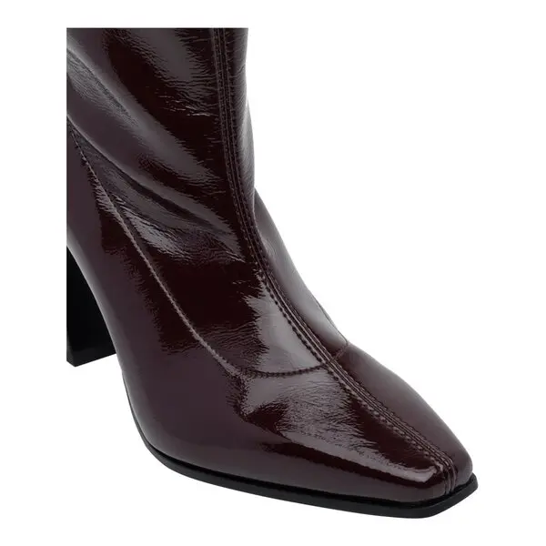 STUART WEITZMAN Square-toe High-heeled Ankle Boots - No
