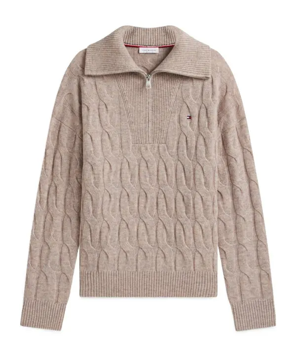 Tommy Hilfiger Turtleneck Long-sleeve Sweater - No