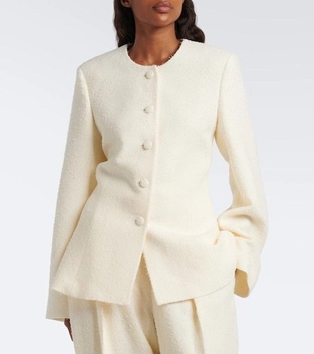 RÓHE Wool Bouclé Jacket - No