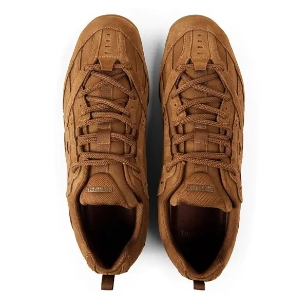 REPRESENT Suede Paneled Low-top Casual Sneakers