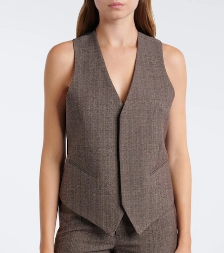 Victoria Beckham Pinstripe Vest