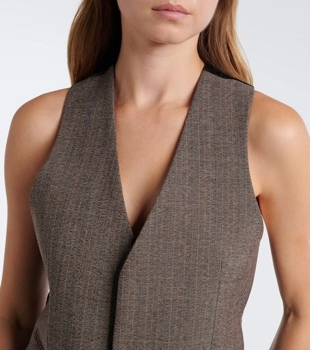 Victoria Beckham Pinstripe Vest