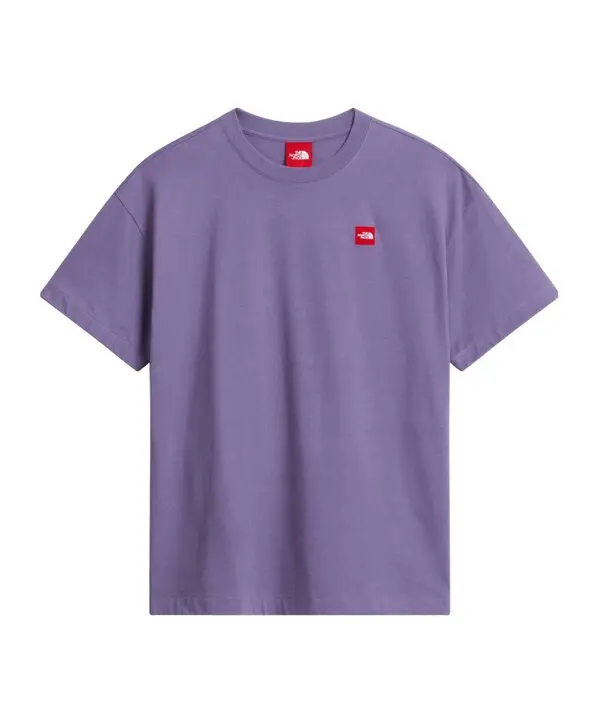 The North Face Light Square Patch Crew Neck Short Sleeve Tee - Purple