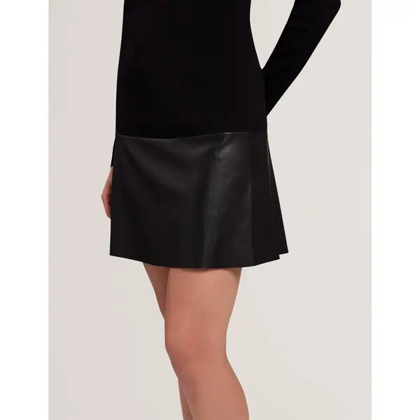 Victoria Beckham Long Sleeve Spliced Dress