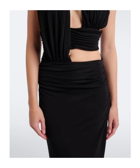 Christopher Esber Draped Halterneck Jersey Gown