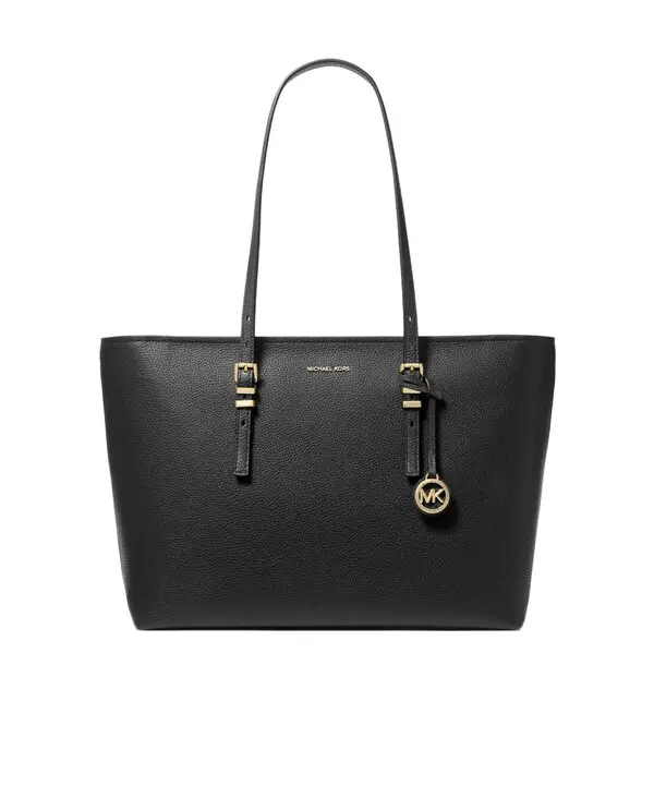 Michael Kors Pebbled Leather Tote Bag - Black