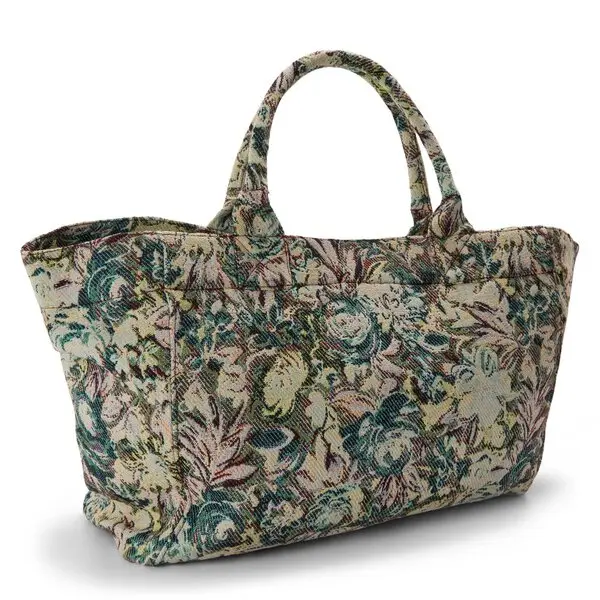 GANNI Xxl Print Tote Bag - Gray