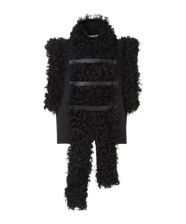 Fendi Wool And Shearling Gilet
