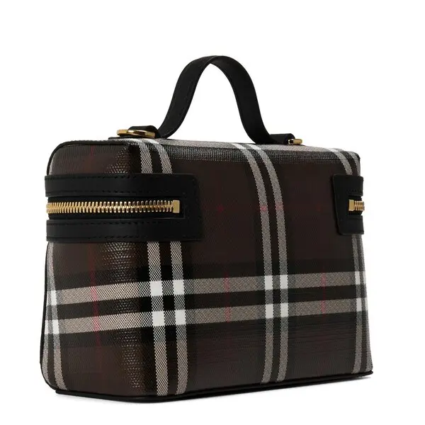 Burberry Burb Vanity Case Top Handle Bag