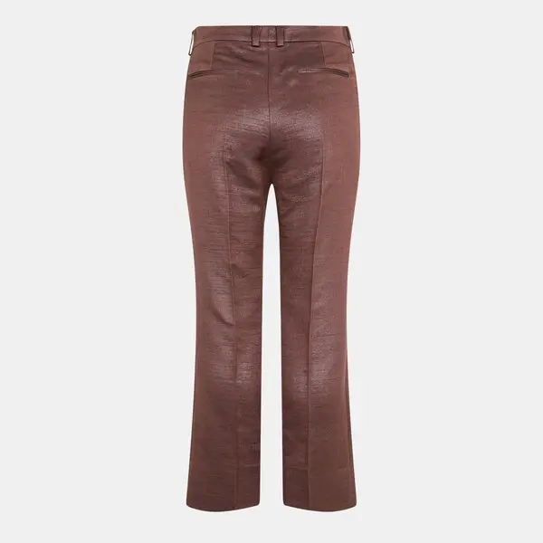 TOM FORD Faux Leather Flared Trousers