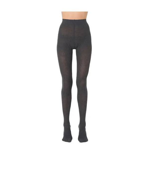 Max Mara Ribbed Cotton Tights