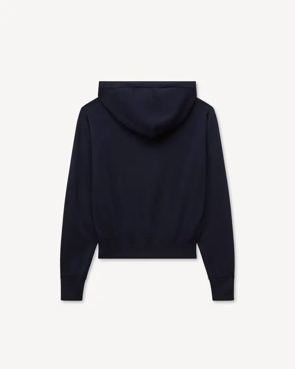 Kenzo Eiffel Tower Design' Hoodie In Wool