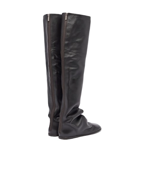 LEMAIRE Leather Knee-high Boots - No