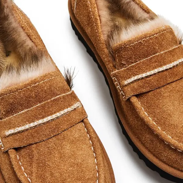 UGG Chestnut Suede Loafer