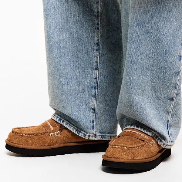 UGG Chestnut Suede Loafer
