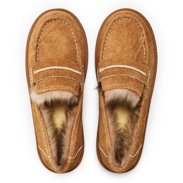 UGG Chestnut Suede Loafer
