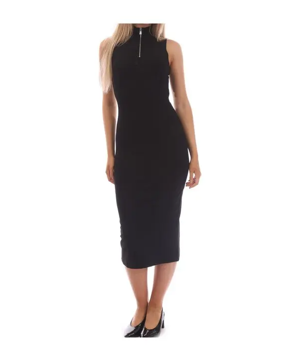 Hugo Boss Sleeveless Bodycon Midi Dress
