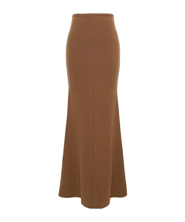 Max Mara Wool And Cashmere Yarn Skirt