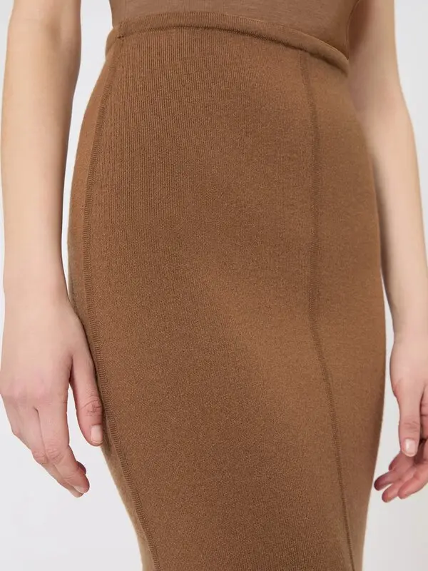 Max Mara Wool And Cashmere Yarn Skirt