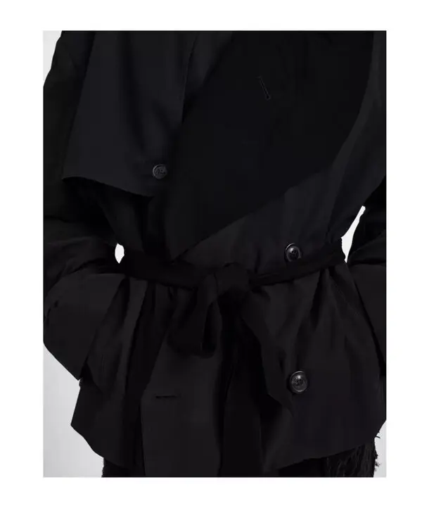MAISON MARGIELA Draped Trench Jacket