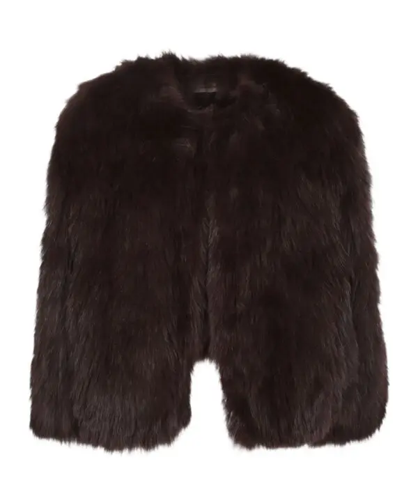 YVES SALOMON Long-sleeved Fur - No