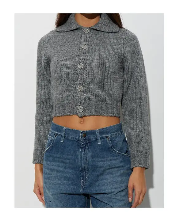 MAISON MARGIELA Long Sleeved Cardigan - No