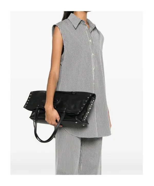 ZANELLATO Medium-sized Studded Handbag
