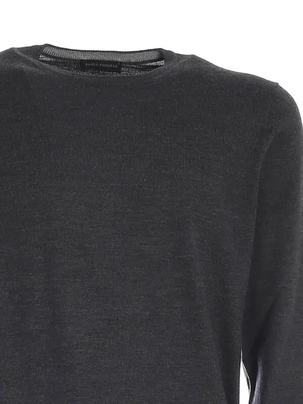 GRAN SASSO Crew-neck Wool Sweater