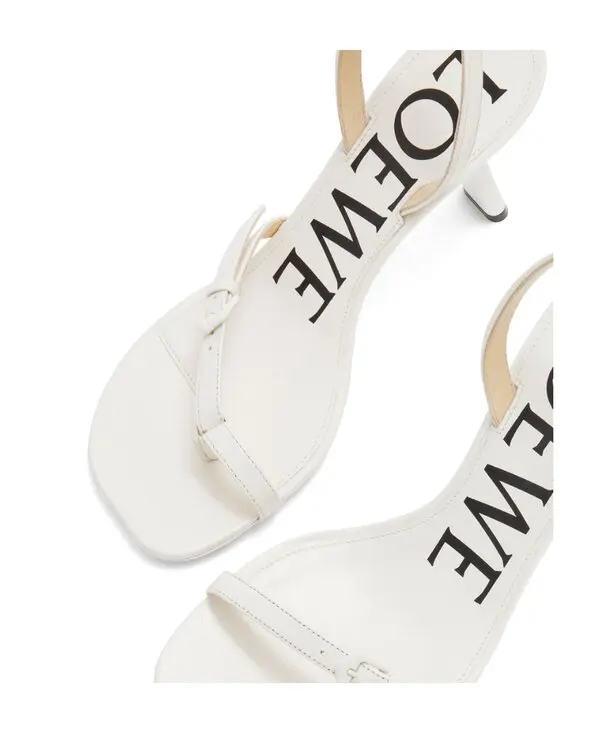 Loewe Petal Stiletto Sandal In Lambskin