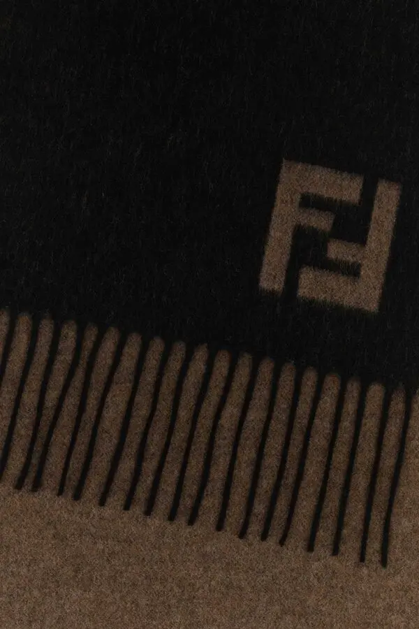 Fendi Wool Blend Scarf