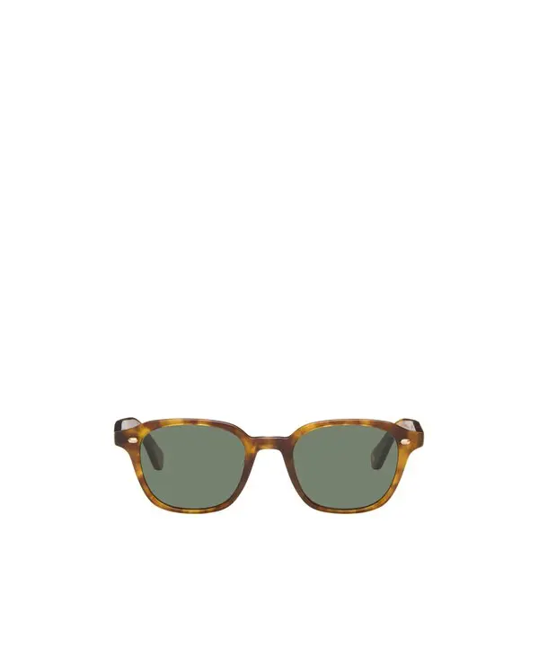 Garrett Leight Lachman Sunglasses - Hazelnut Hawksbill Pattern