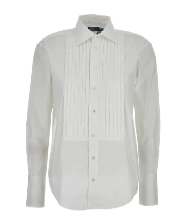 Polo Ralph Lauren Long-sleeved Curved Hem Shirt