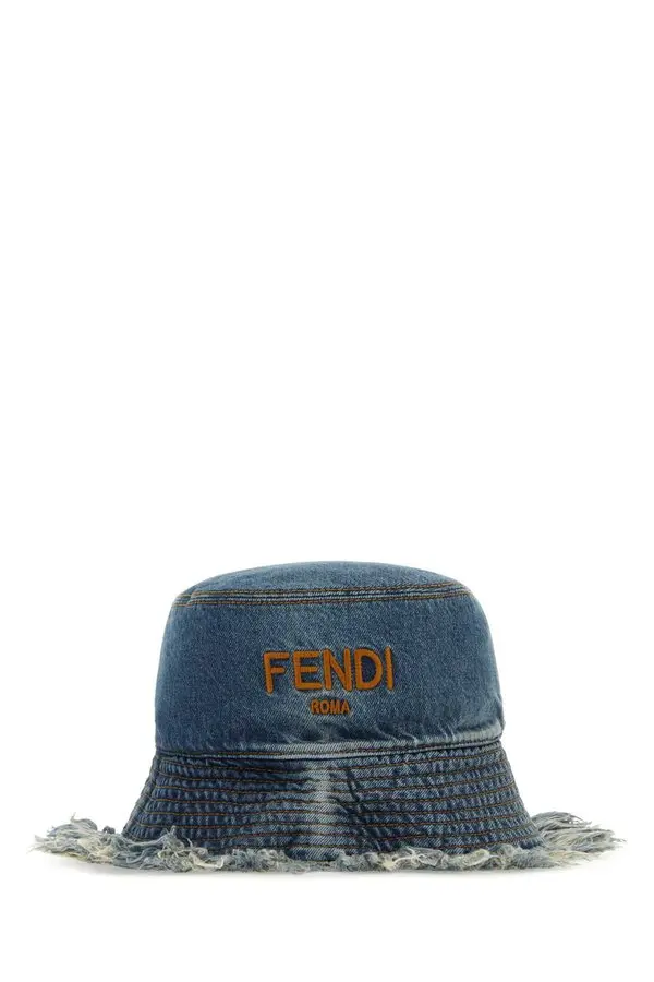 Fendi Denim Hat - Blue