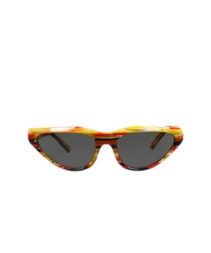 Marni Multicolored Oval Sunglasses