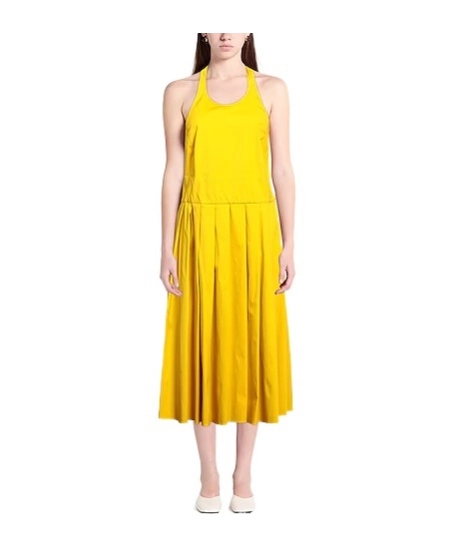 Max Mara Sleeveless Pleated Dress