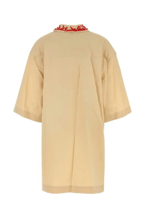 Fendi Pastel Poplin Dress - Yellow