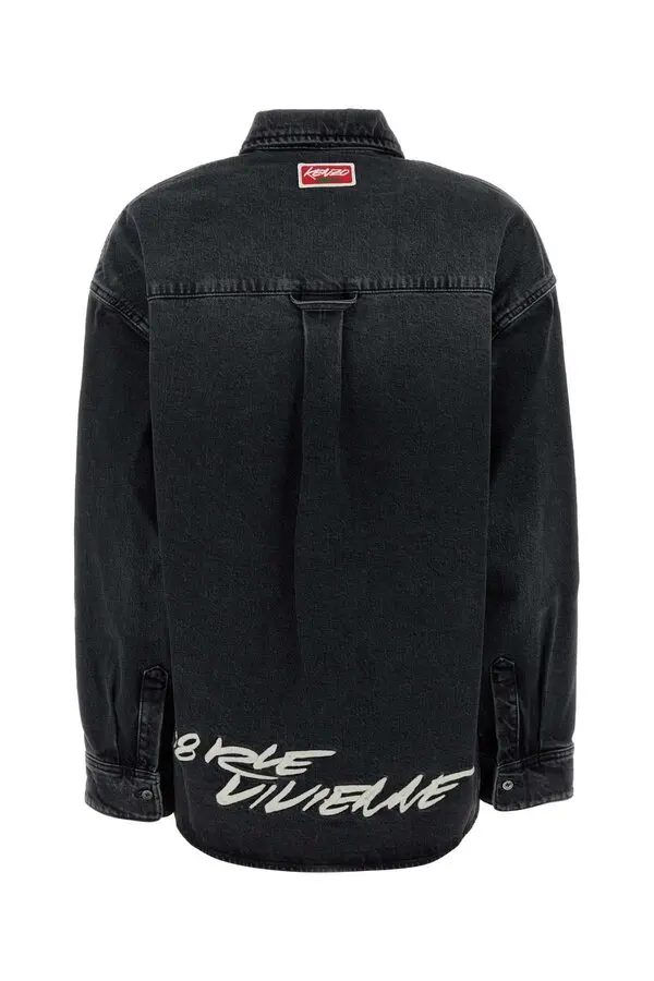 Kenzo Stretch Denim Shirt